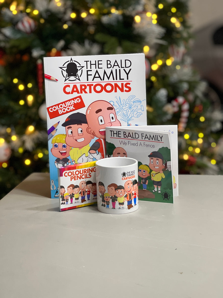 THE BALD FAMILY CARTOONS BIG THANK YOU – The Bald Builders