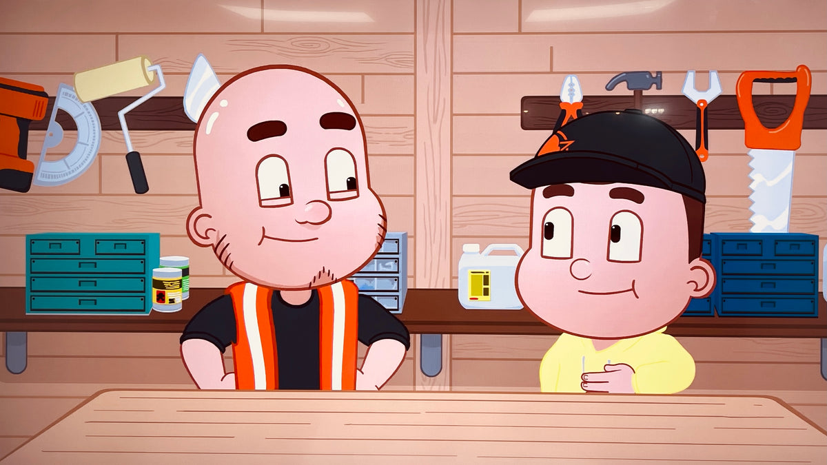 EXCITING BALD FAMILY CARTOON NEWS – The Bald Builders